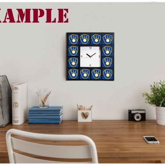 Telesca | Wall Decor | Wizard Of Oz Square Clock With 2 Pictures ...